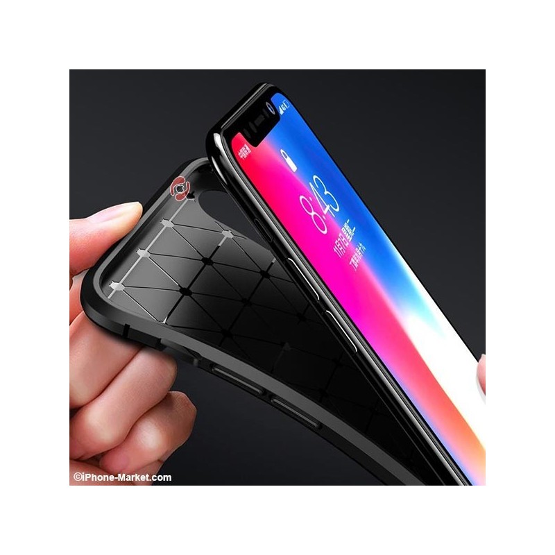 قاب کربنی Tpu آیفون Xr برند Ipaky اپل آنلاین مارکت
