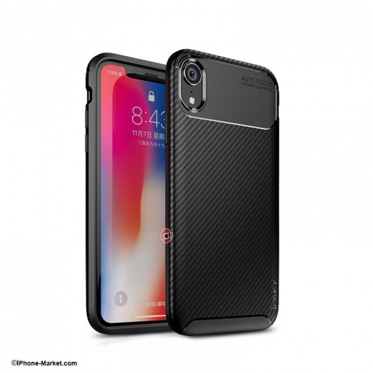 قاب کربنی Tpu آیفون Xr برند Ipaky اپل آنلاین مارکت